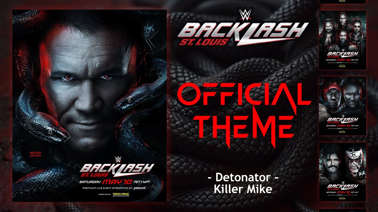WWE Backlash 2025 Official Theme Song "Detonator" by Killer Mike - YouTube