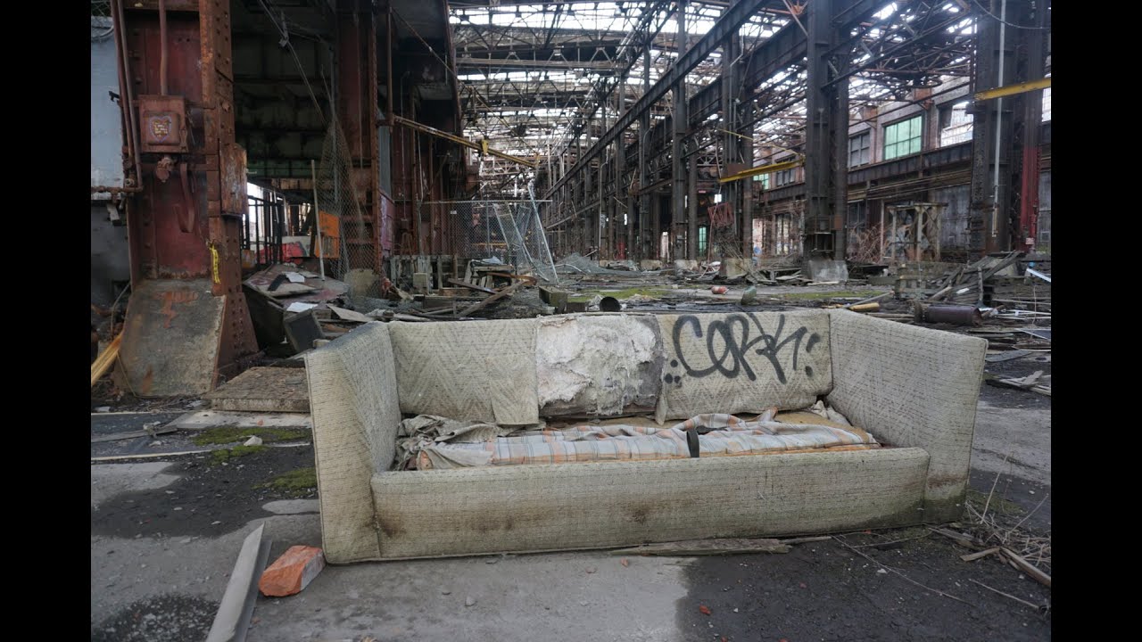 Abandoned Iron Horse Park Train Yard - YouTube