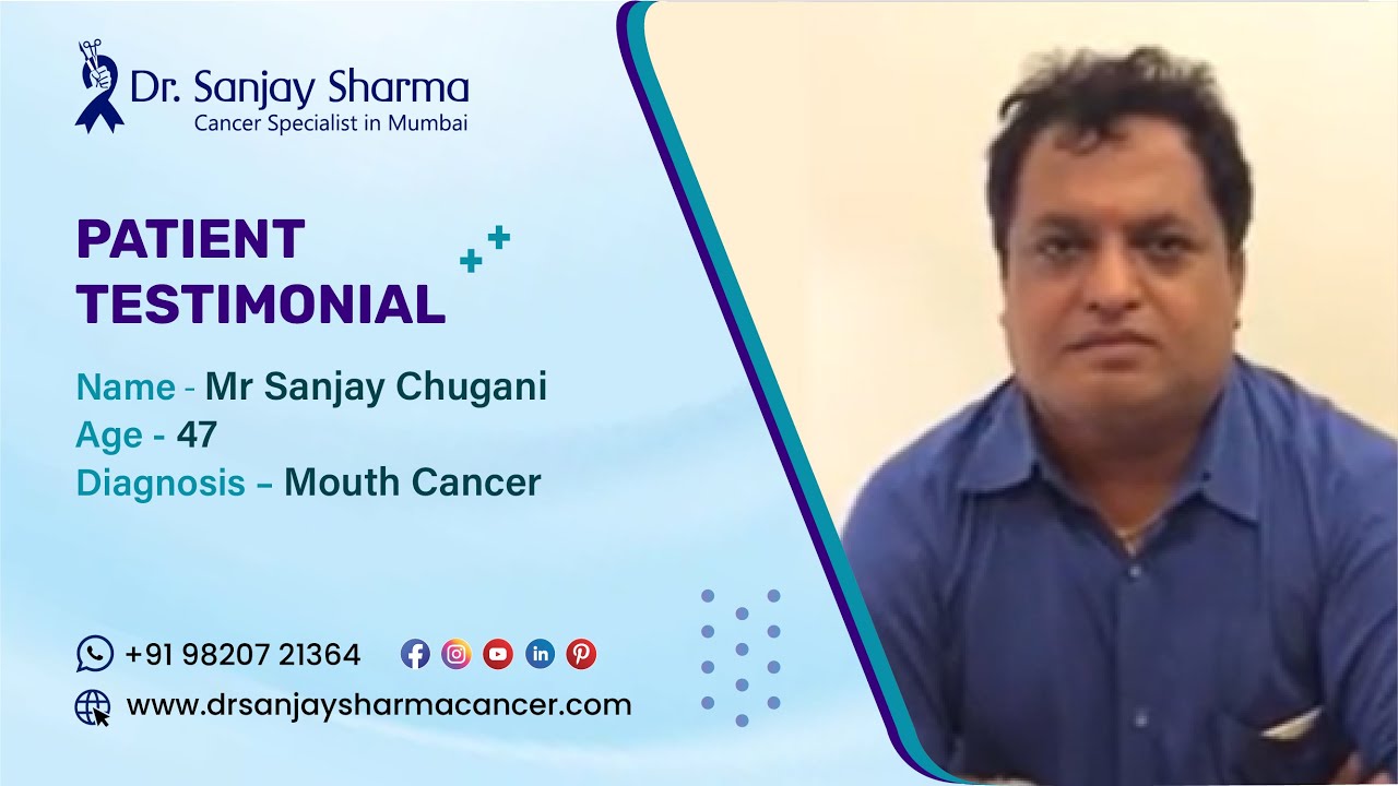 Mr. Sanjay Chugani | Patient Testimonial | Dr. Sanjay Sharma - YouTube