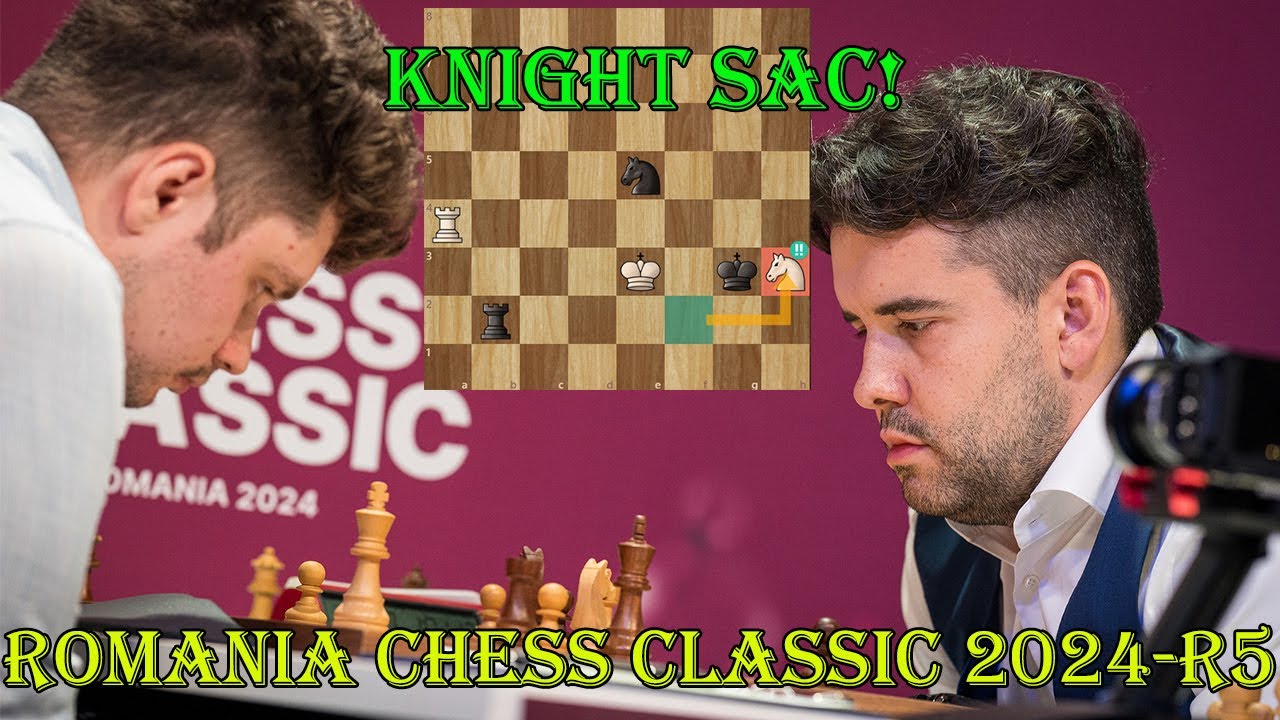 Bogdan Daniel Deac vs Ian Nepomniachtchi || Romania Chess Classic 2024 ...