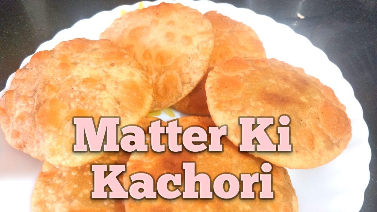 Winter Special Recipe | How To Make Green Peas Kachori | गेहूं के आटे ...