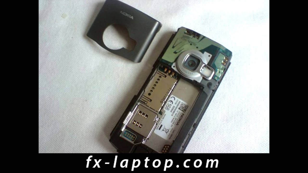 Disassembly Nokia N70 - Battery Glass Screen Replacement - YouTube