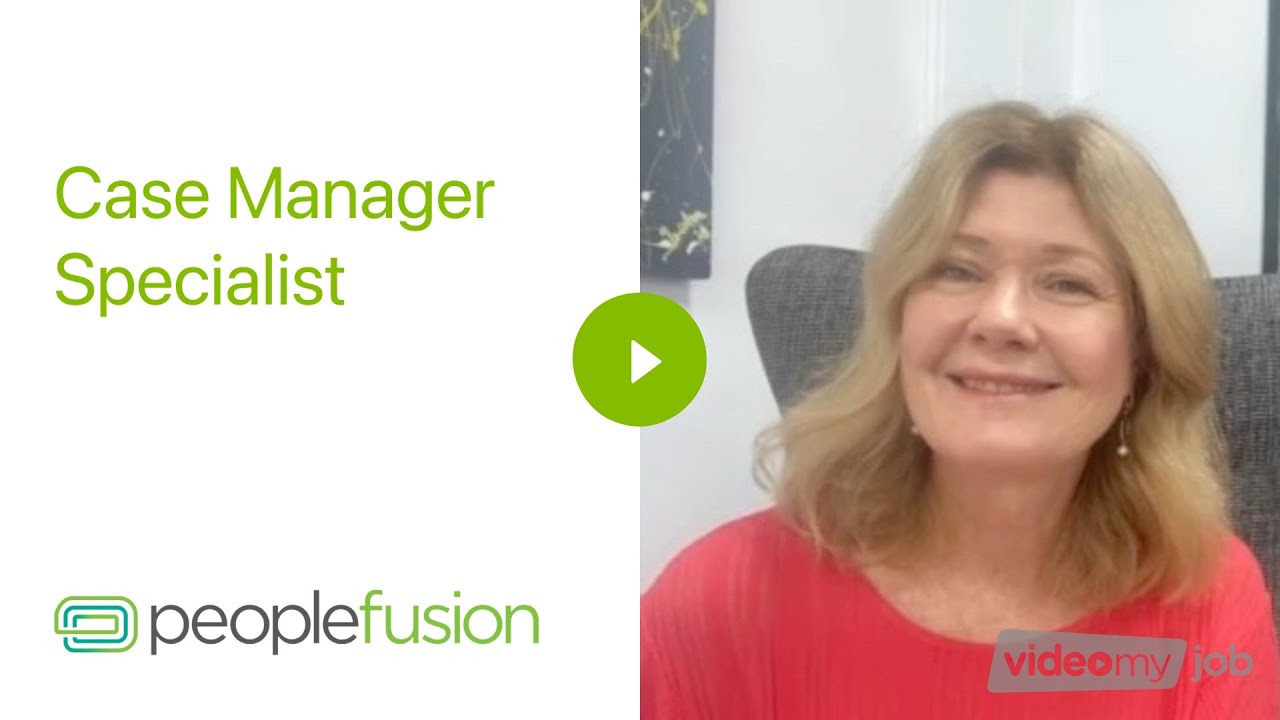Case Manager Specialist - YouTube