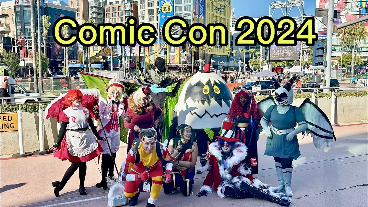 Cosplay From Last Day Of Comic Con 2024 - YouTube