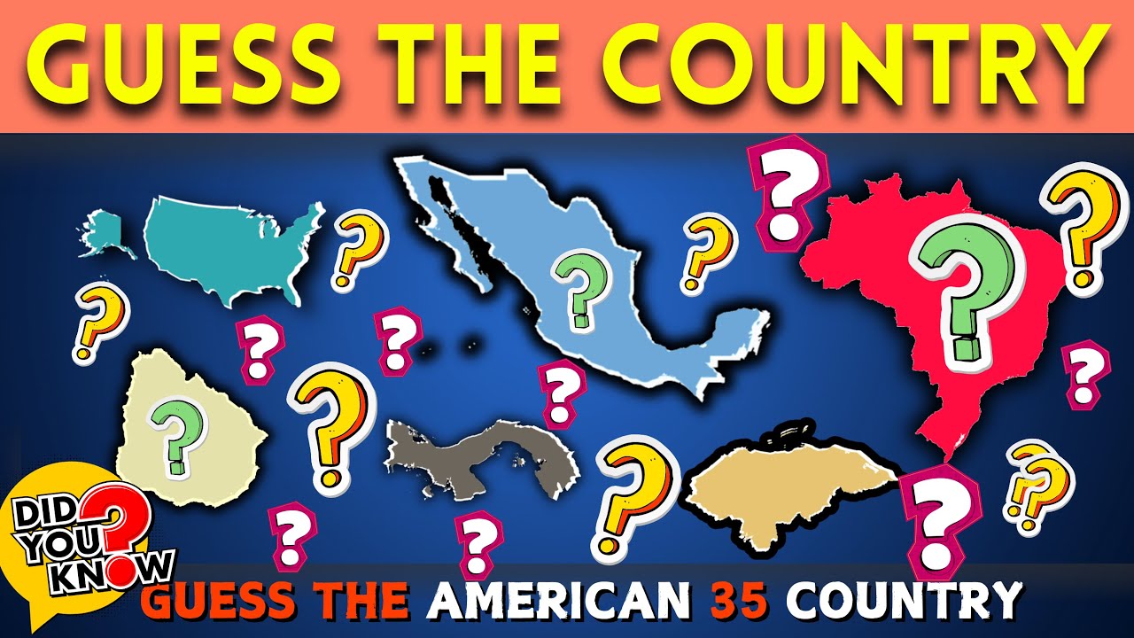🌍 Guess the Country Shape! #1 | Can You Identify It? 🔎 - YouTube