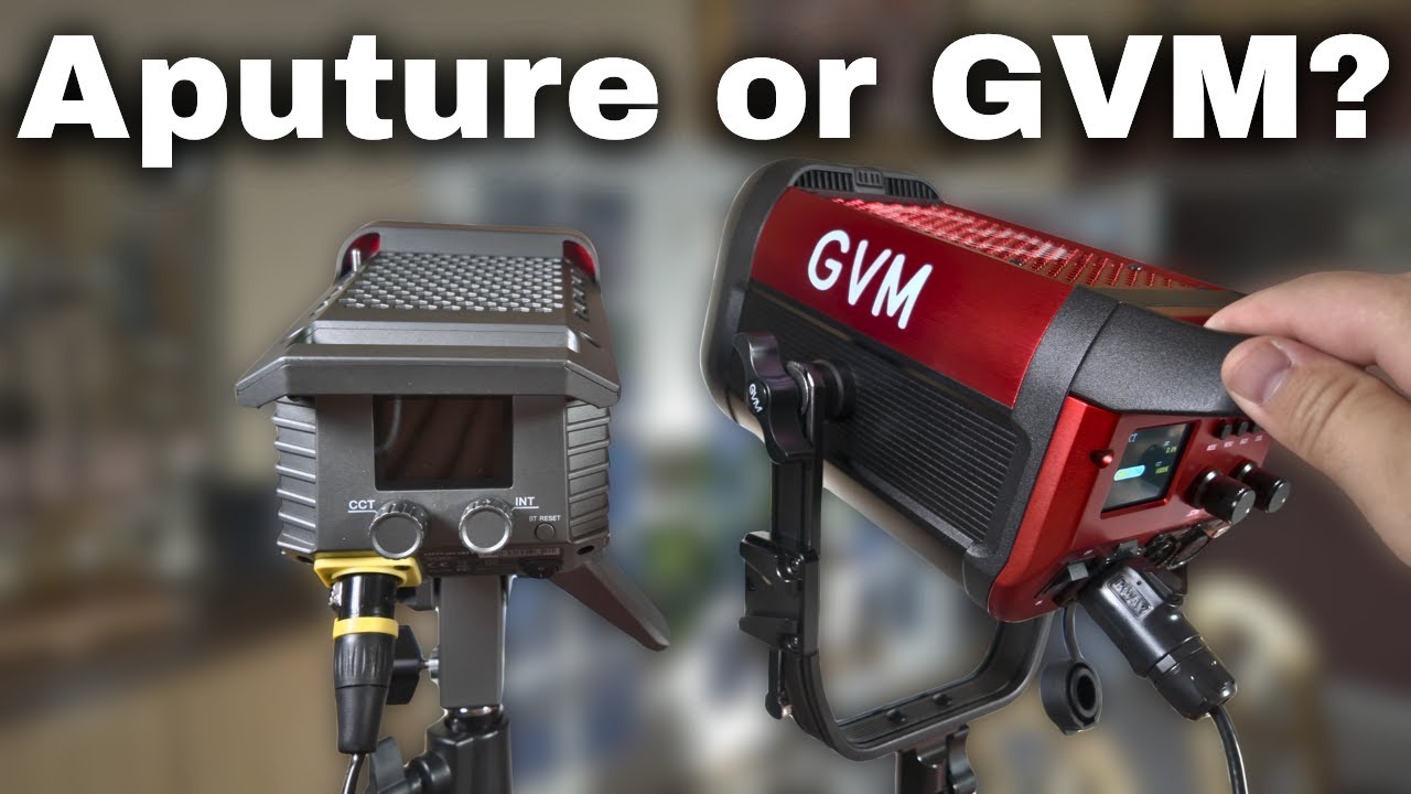 GVM 200W LED Video Light Test | Powerful PRO SD200B Studio Lighting ...