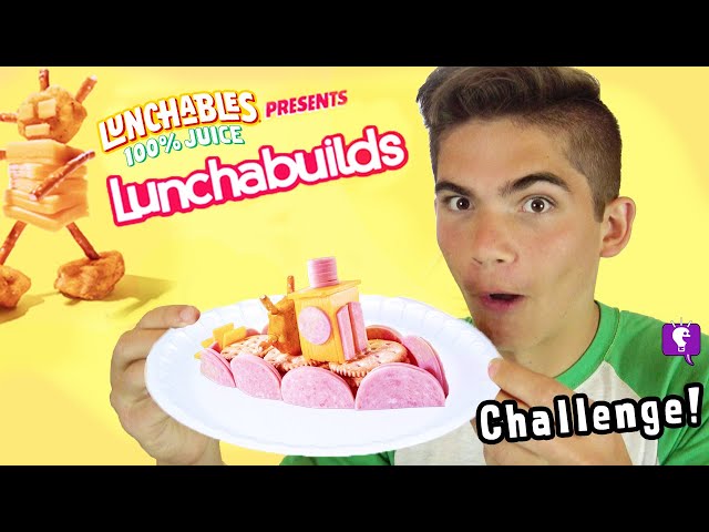 HobbyFamily Lunchabuilds Challenge! - Videos For Kids