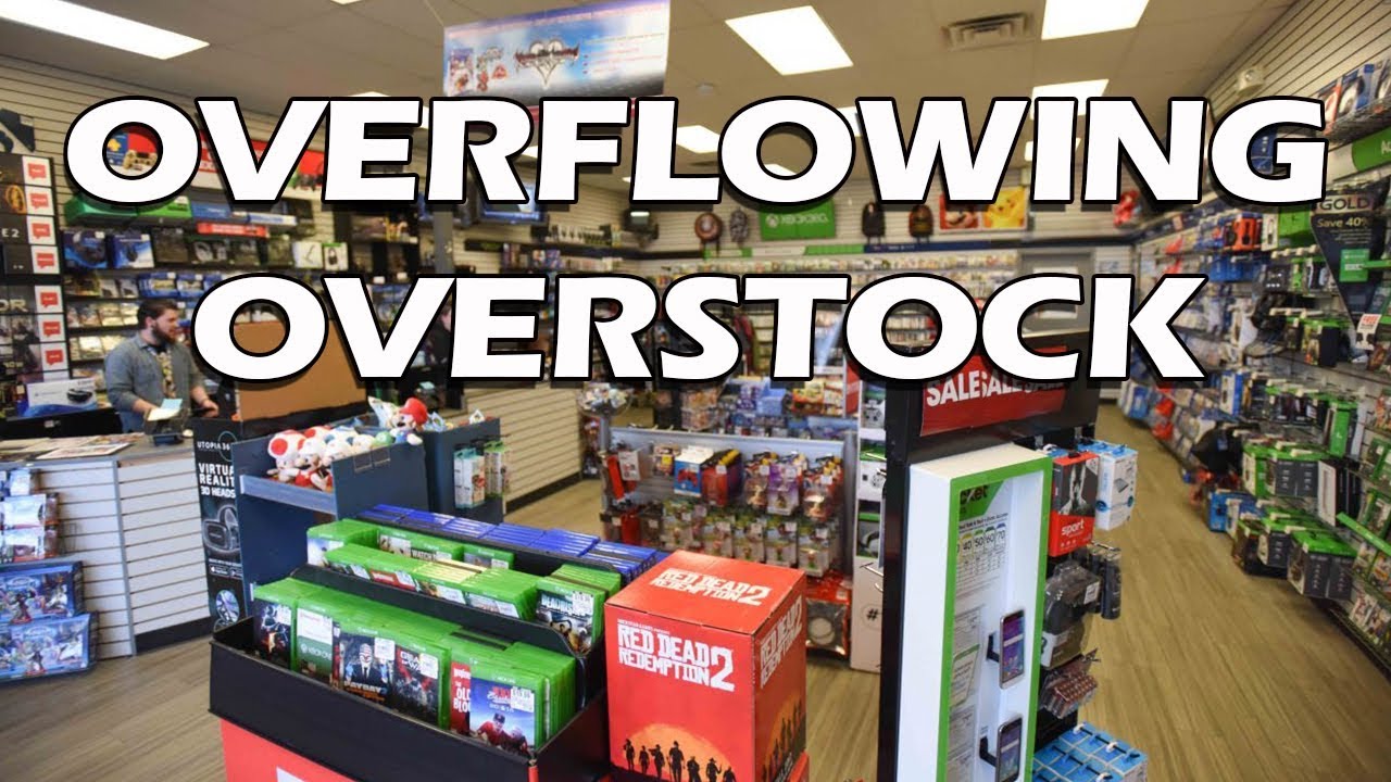 Tales from Retail: GameStop's Overflowing Overstock - YouTube