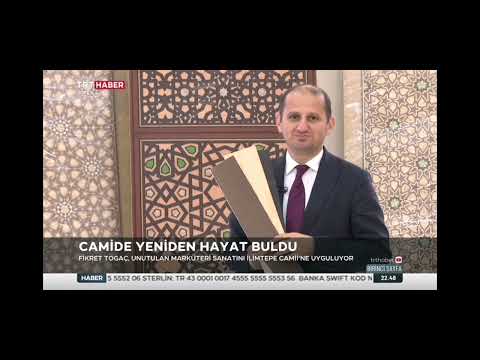 Camilerde bir ilk...