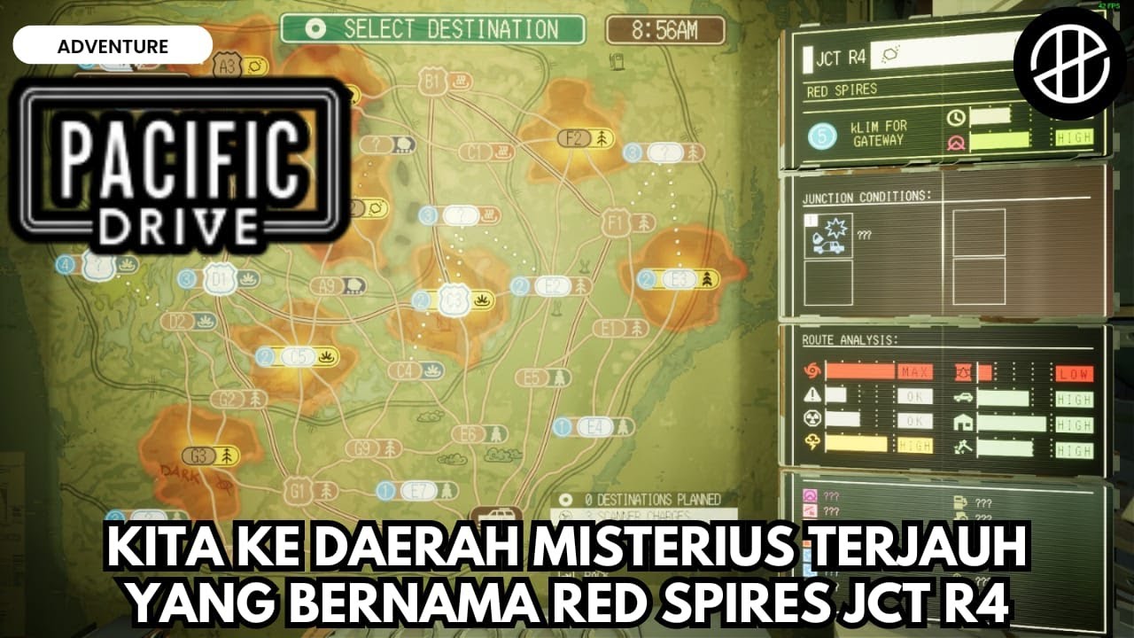 GAS KE MAP PALING UJUNG YUK , PACIFIC DRIVE INDONESIA #12 - YouTube