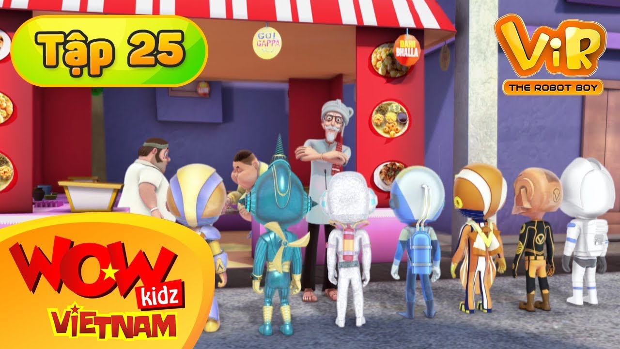 Vir : The Robot Boy - Cậu Bé Robot - Tập 25 - Vir Đấu Với 7 Robot Giả ...