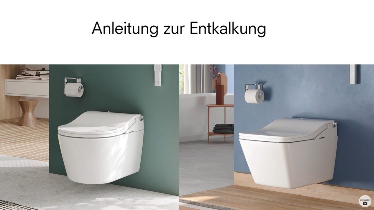 Anleitung zur Entkalkung des WASHLET RW und SW mit silberner ...