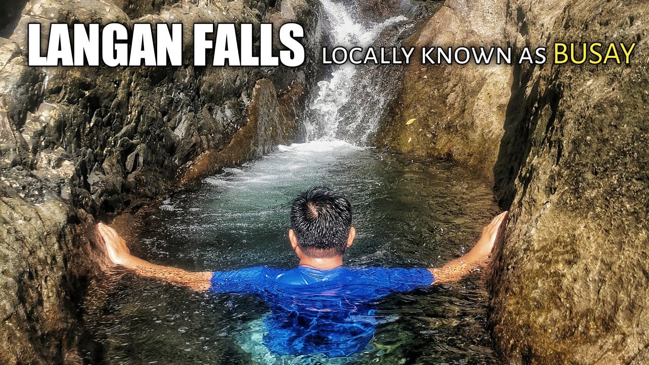 Langan Falls (locally known as BUSAY) a must visit in Sta.Cruz Davao ...