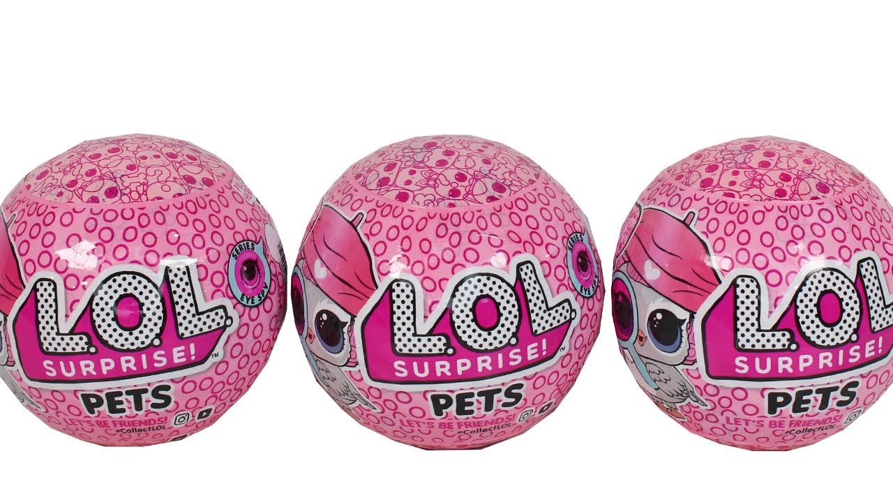 LOL Surprise Pets Series 4 Eye Spy Blind Box Unboxing Toy Review 7 ...