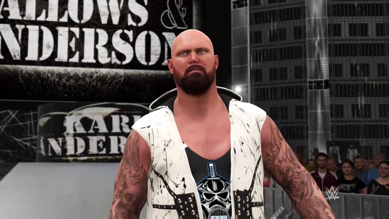 WWE 2K17: Luke Gallows DLC Entrance - YouTube