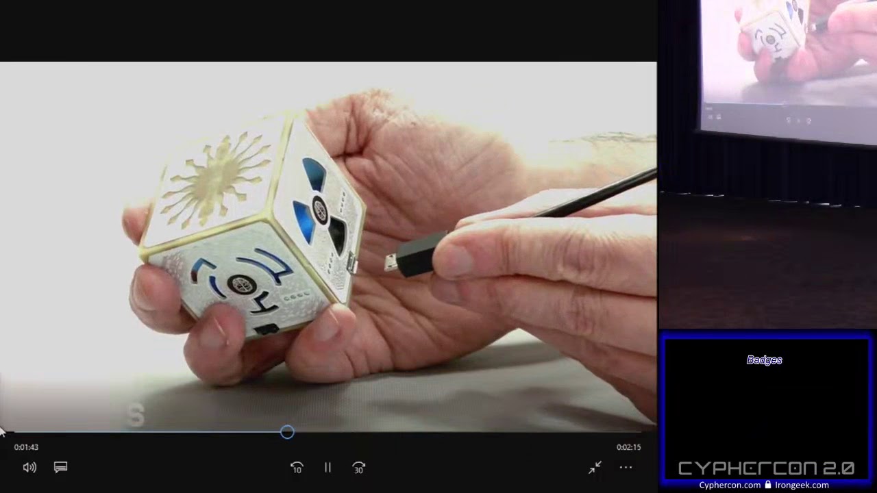 Cyphercon 2 Badges.mp4 - YouTube