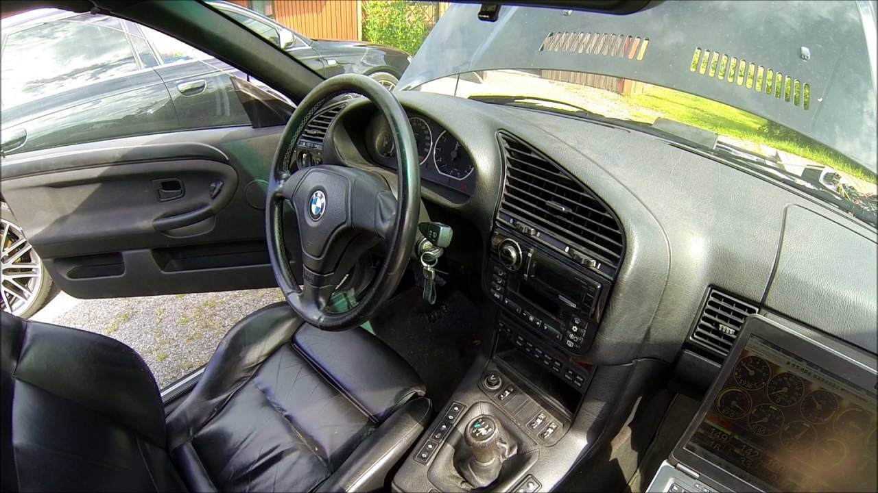 M52B28 VEMS DIY wiring, first test - YouTube