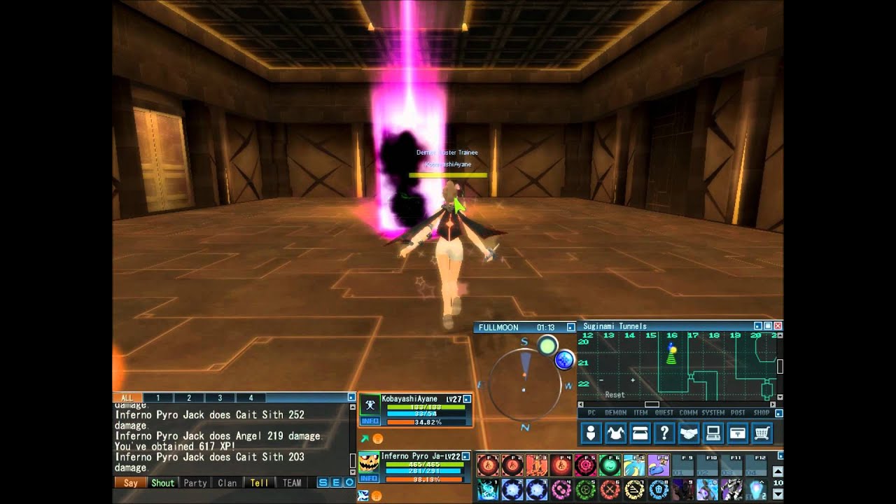 SMT: Imagine Online Gameplay : Suginami Tunnels (Bronze) - YouTube