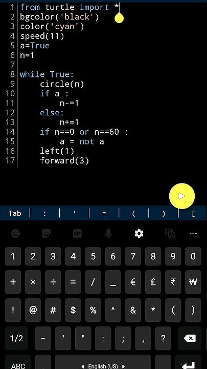 Make a logo in Python || Simplest logo || Python turtle #python - YouTube