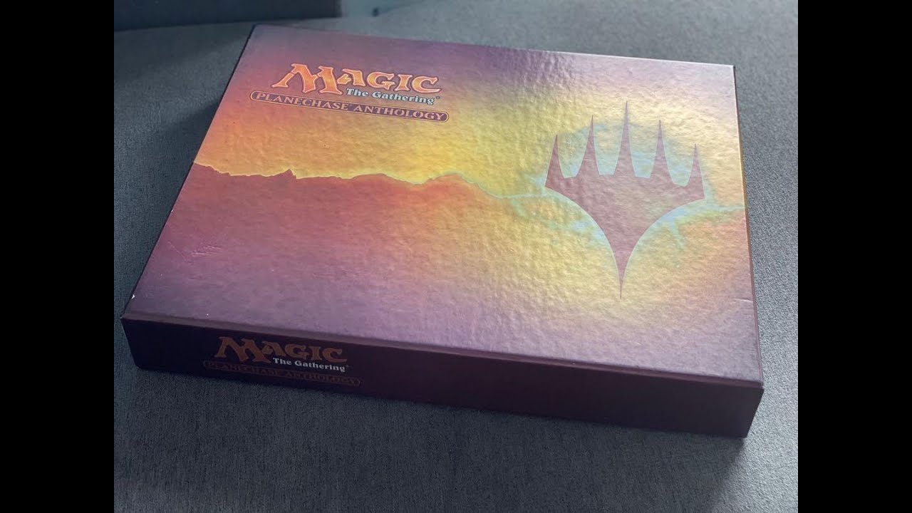 Unboxing Planechase Anthology: Plane & Phenomena Set - YouTube