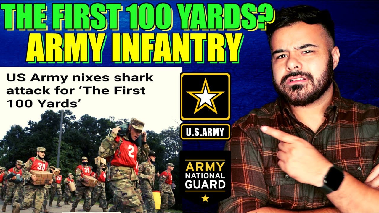 WHAT IS THE FIRST 100 YARDS IN ARMY INFANTRY BASIC TRAINING?!? | NO ...