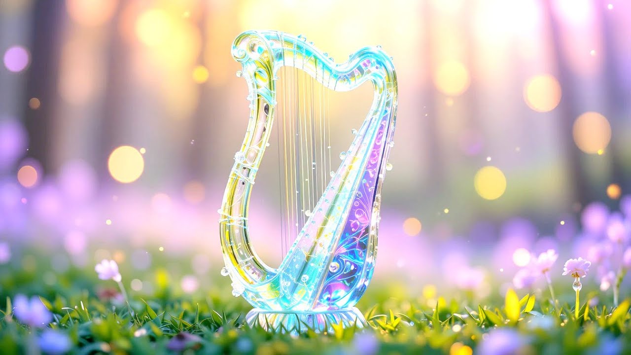 1 Hour Of Relaxing Harp - Music to Calm Emotions and Relieve Stress ...