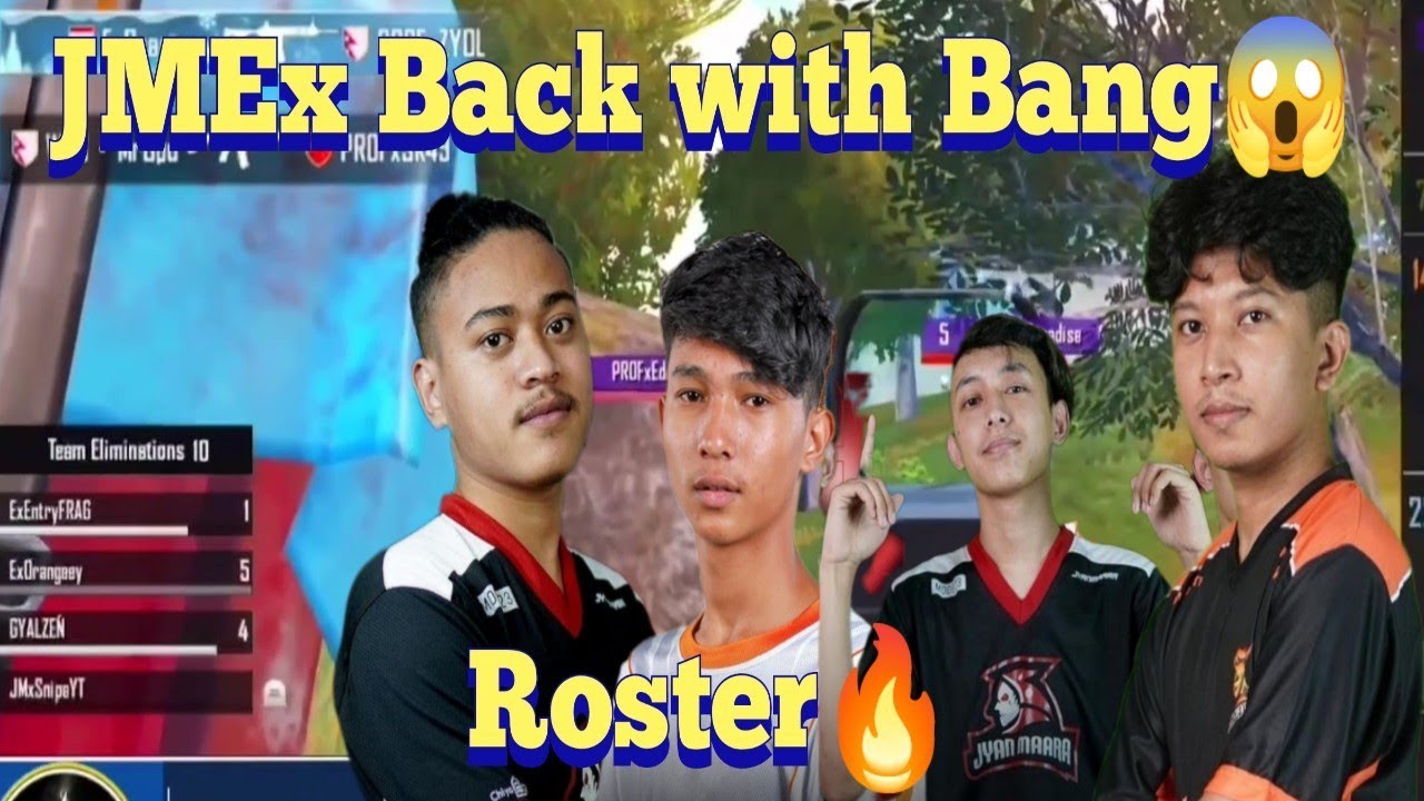JMEx Back on Action ? Is this Lineup Unstoppable😱 - YouTube