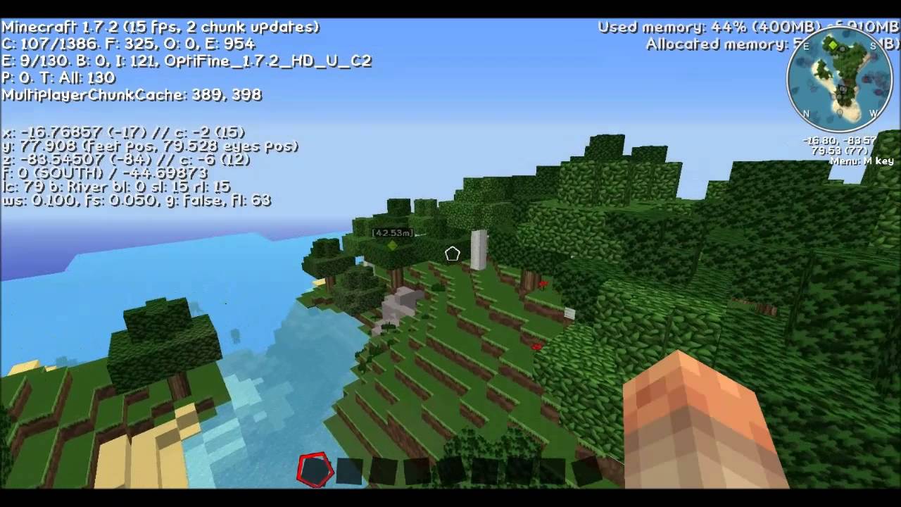 Seed Showcase 1.7.2 Stone Beach Biome - YouTube