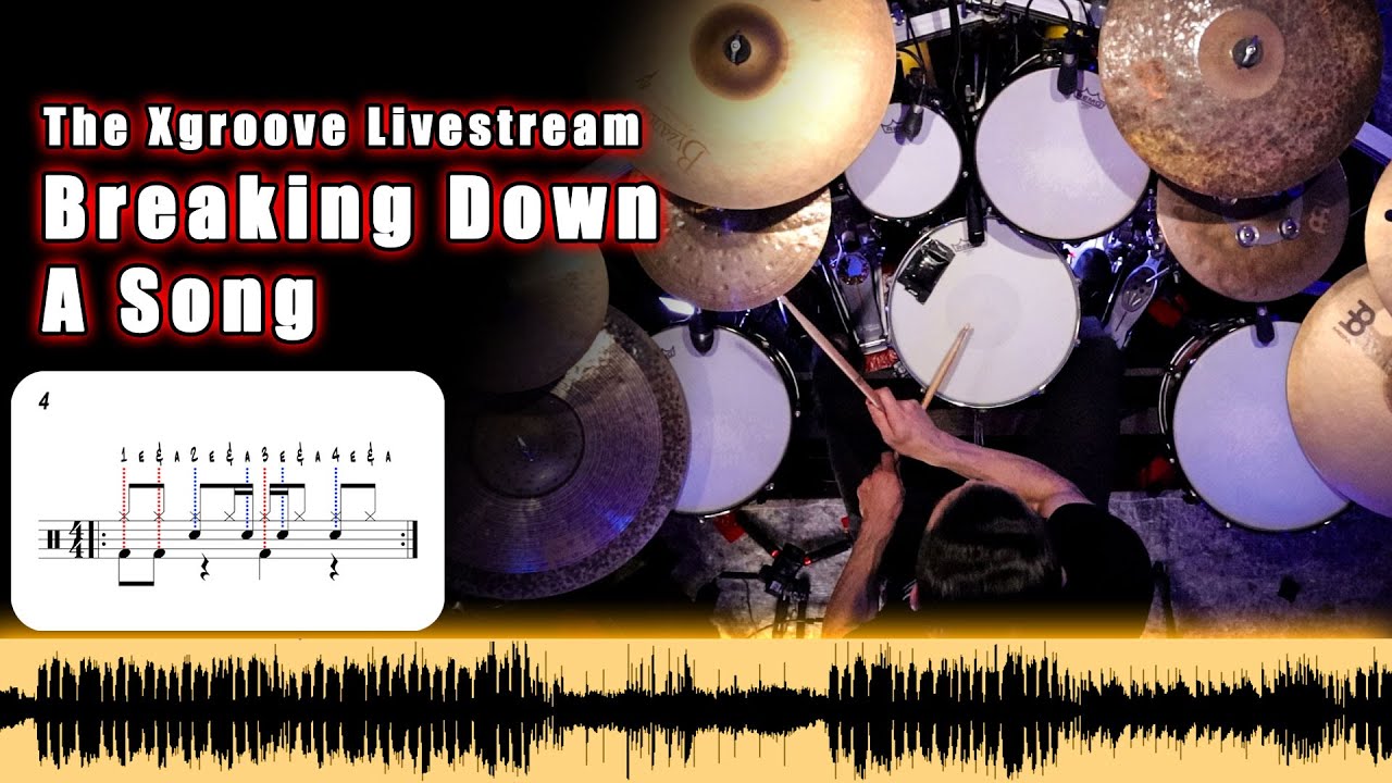 How To Play Drums To Music | The Xgroove Livestream - YouTube