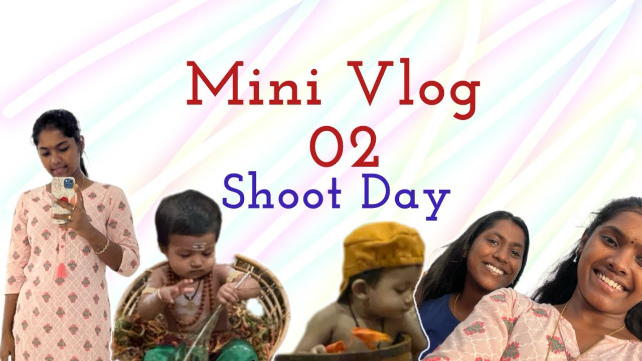 Shooting Day Mini Vlog || Sai~Priya Muhunthan || #sai_priya - YouTube