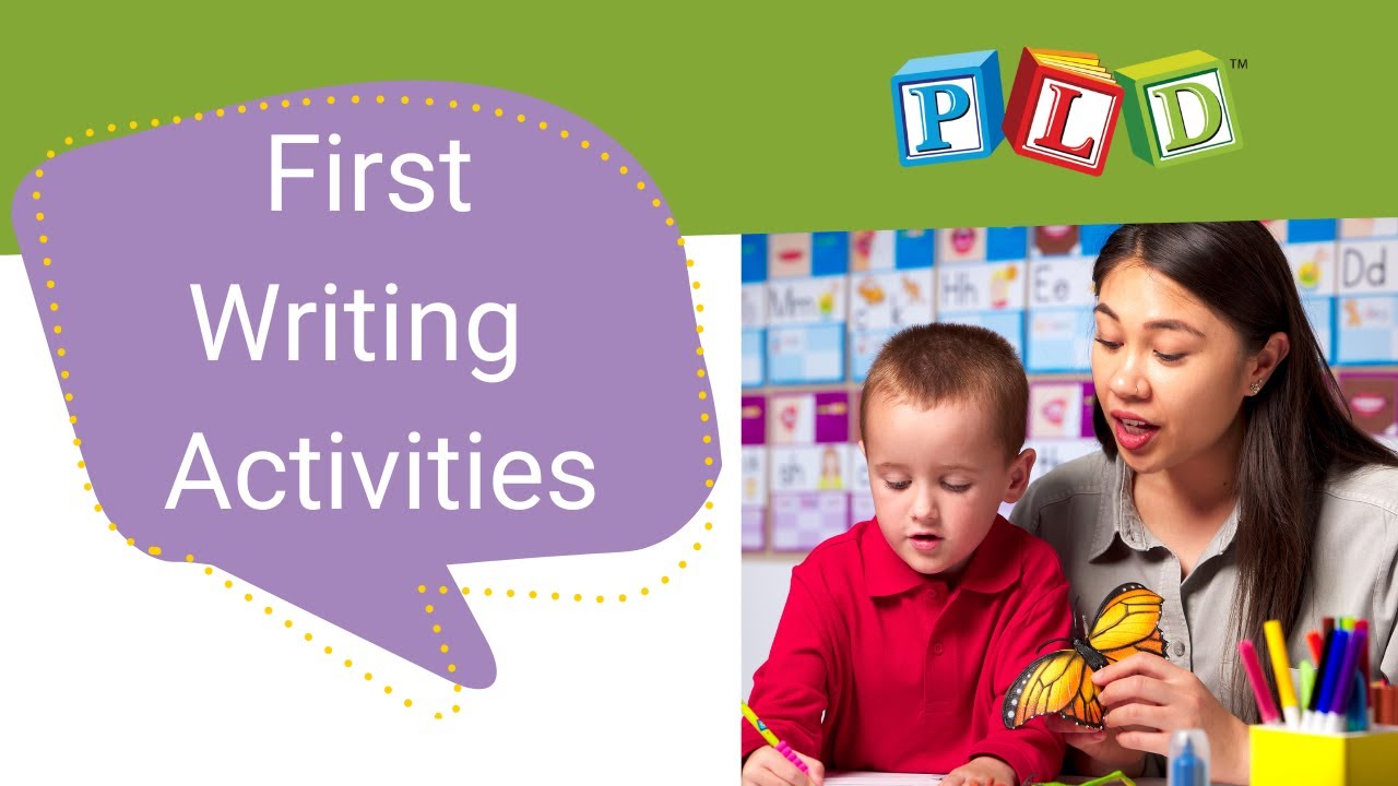 First Writing Activities - YouTube