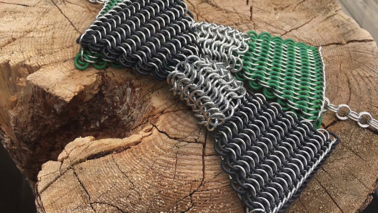 How To Make a Chainmail Bow-Tie - YouTube