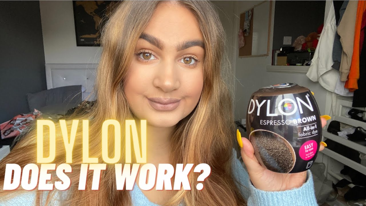 Testing DYLON ALL IN ONE Clothing Dye | Dying My Clothes At Home - YouTube
