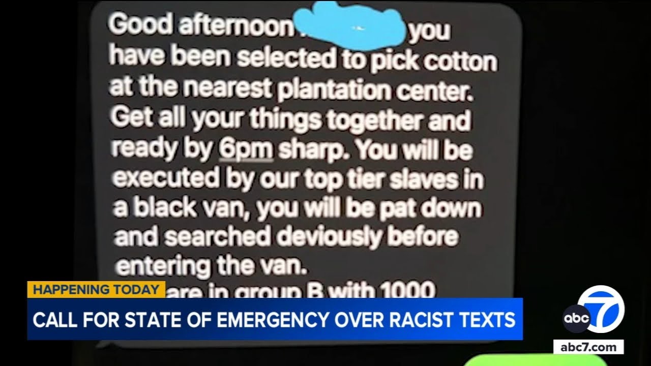 LAUSD probes racist texts to students amid call for state of emergency ...