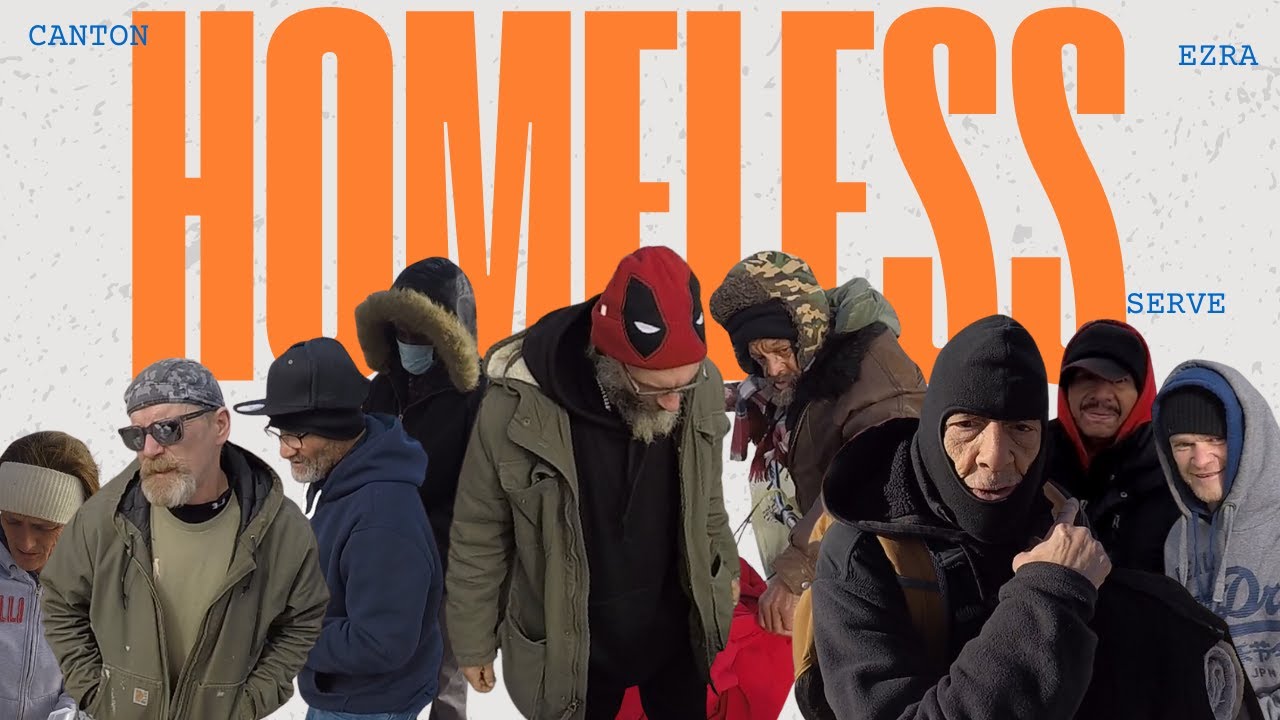 Giving Winter Clothes and 100 Sandwiches to the Homeless - YouTube