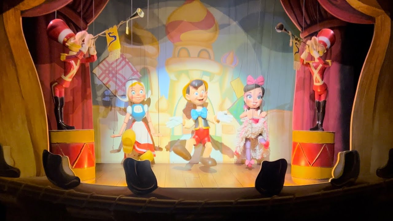 Disneyland CA *Full Attraction* Pinocchio’s Daring Journey - YouTube