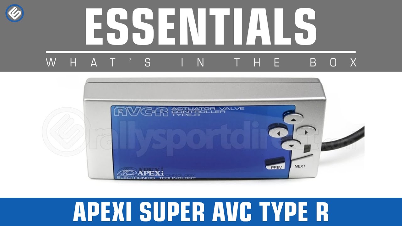 Apexi Super AVC Type R- Whats in the Box? - YouTube
