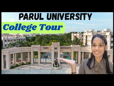 parul university campus tour | parul university review | parul ...