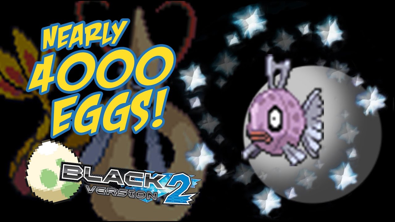After Nearly 4,000 Eggs Feebas Finally Shines in Black 2! It's a ...