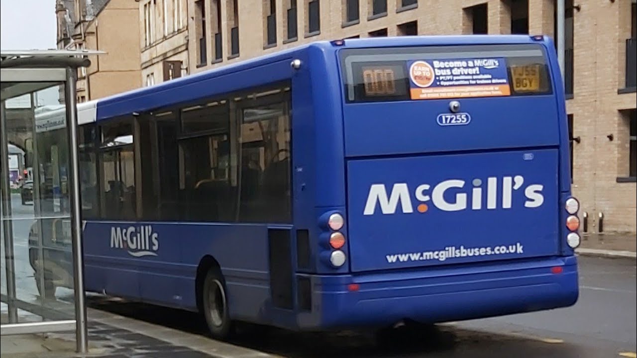 Route 21 visual Braehead - Paisley (McGills buses) - YouTube