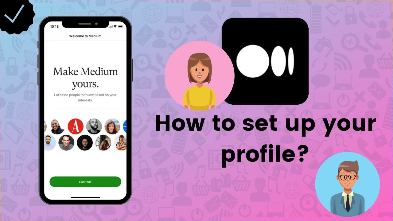 How to set up your profile on Medium? - Medium Tips - YouTube