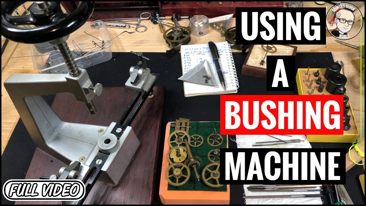Using A Bushing Machine - Full Video - YouTube