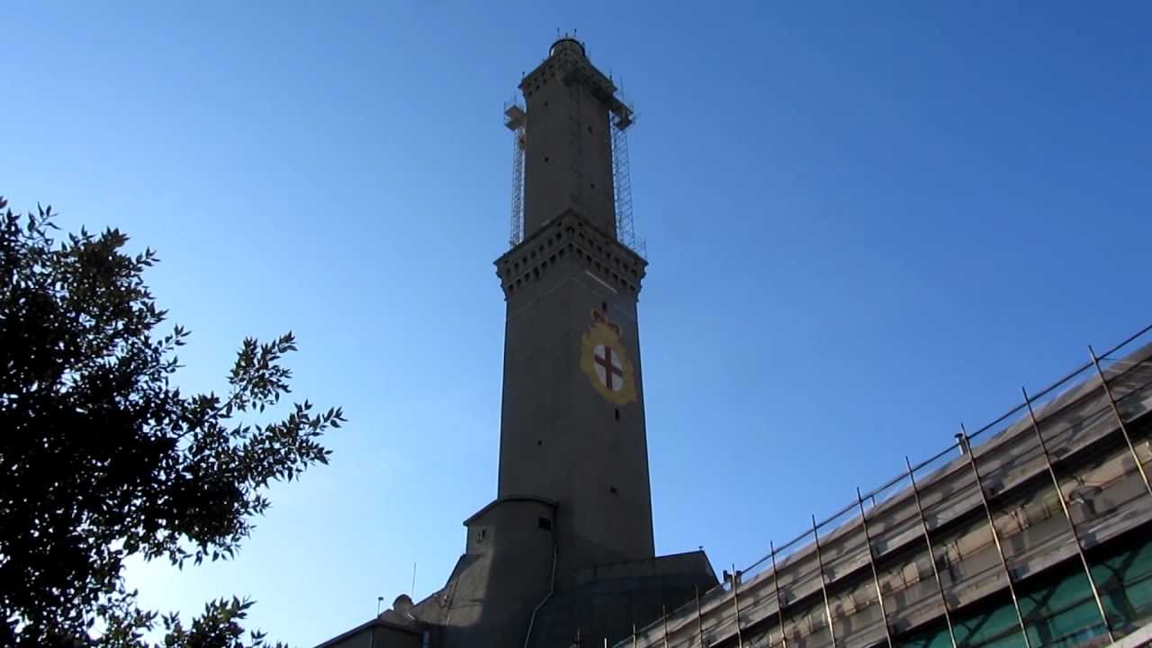 Lighthouse of Genoa, Genoa, Liguria, Italy, Europe - YouTube
