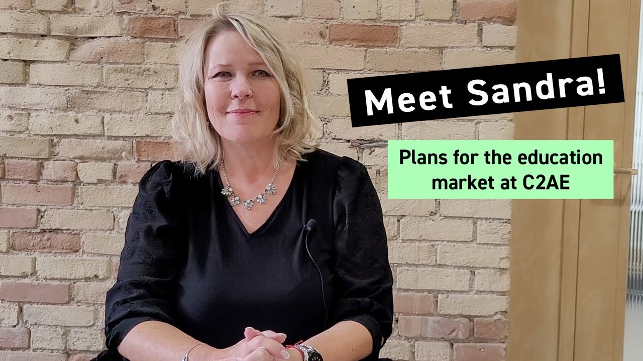 Meet Sandra, C2AE's Education Leader - YouTube