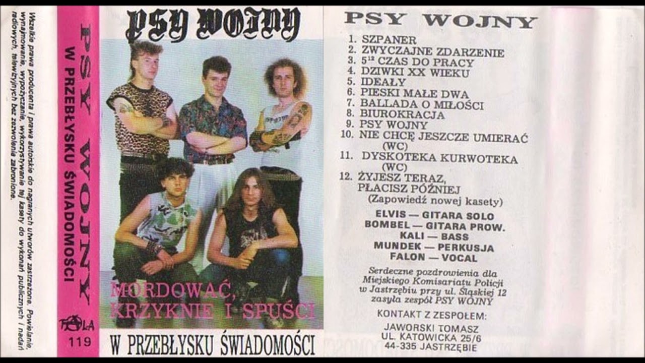 Psy Wojny - W Przebłysku Świadomości [Full Album] 1992 - YouTube