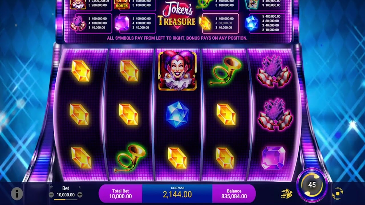 Joker Treasure - Online Slot Game - YouTube