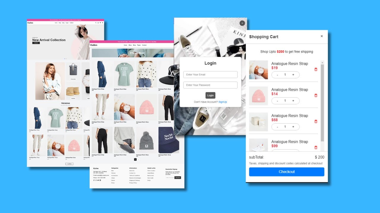 Learn To Create A E Commerce Website Using React Js Part 8 Complete 1263