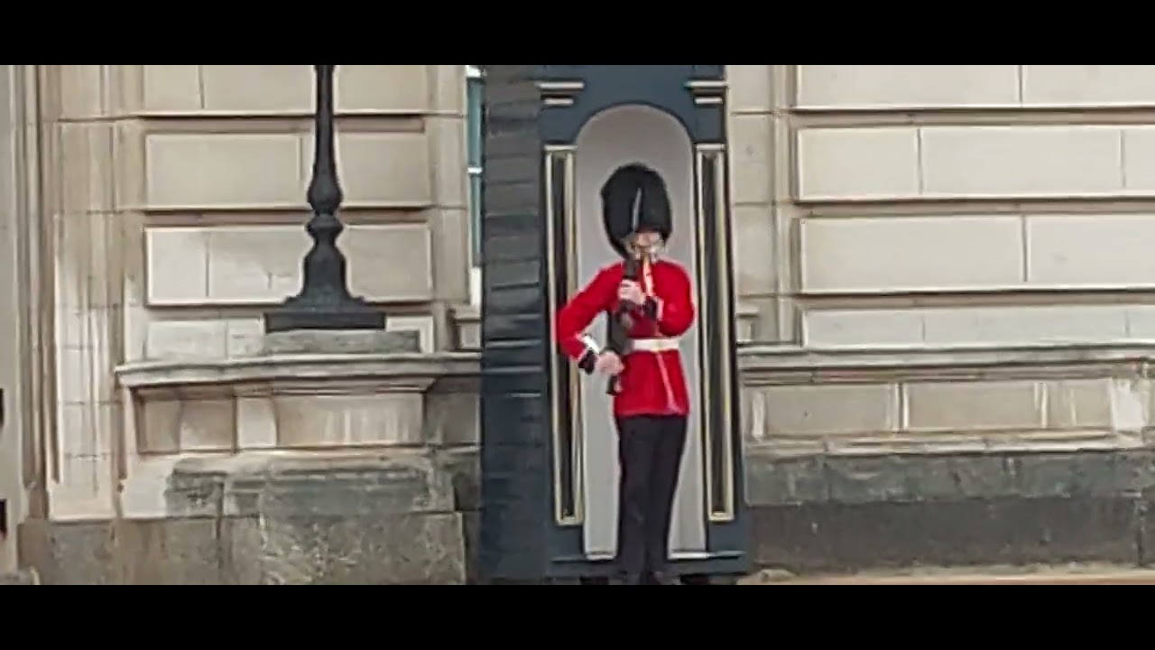 Guard at Buckingham palace Guarding his Post #Royalguard # ...