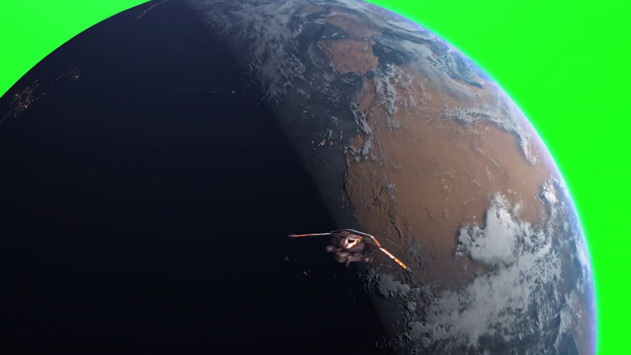 Earth Spinning on GREEN SCREEN [FREE USE] - YouTube