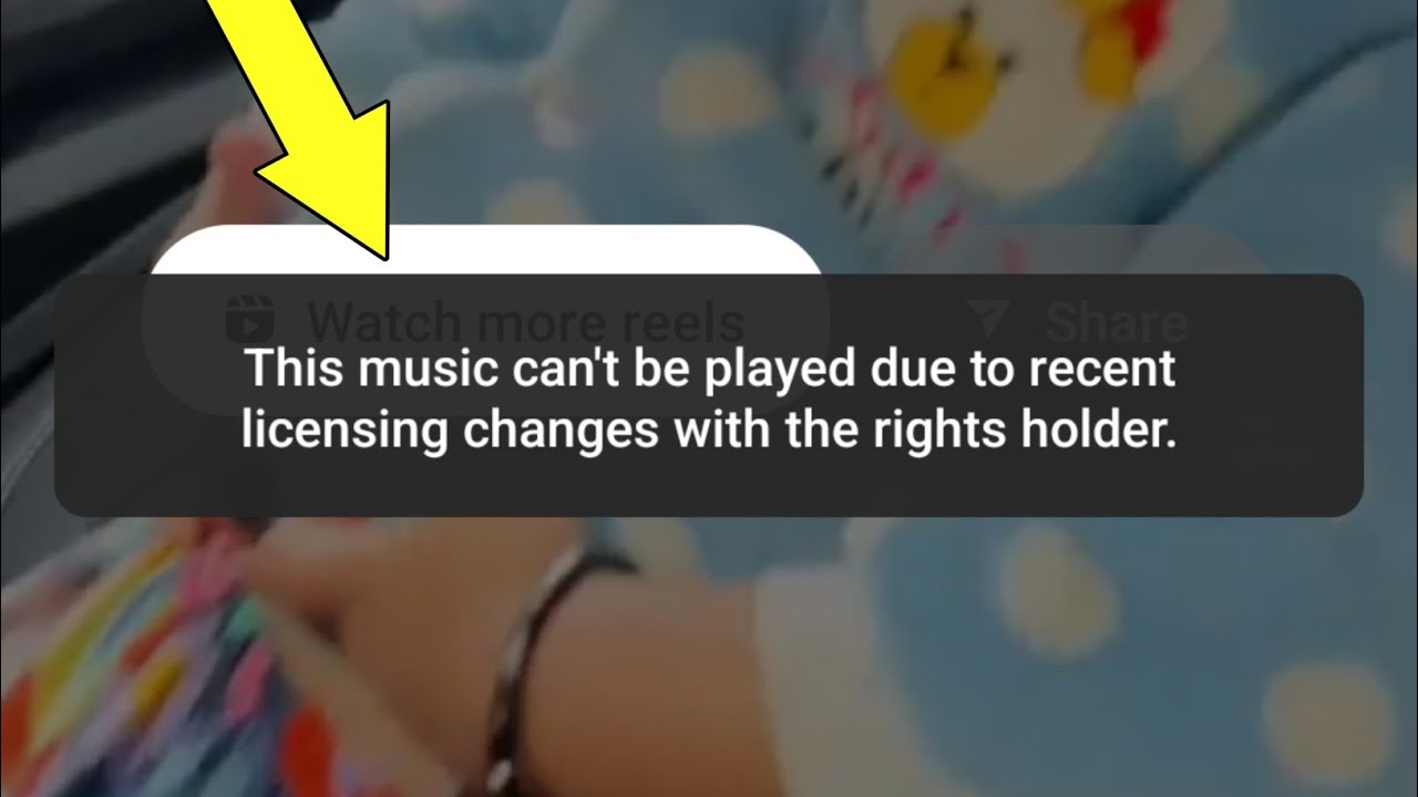 Fix This music can't be played due to recent licensing changes with the ...